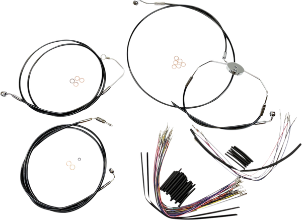 MAGNUM SHIELDING XR Handlebar Installation Kit - Black - 15" - 17" - F ...