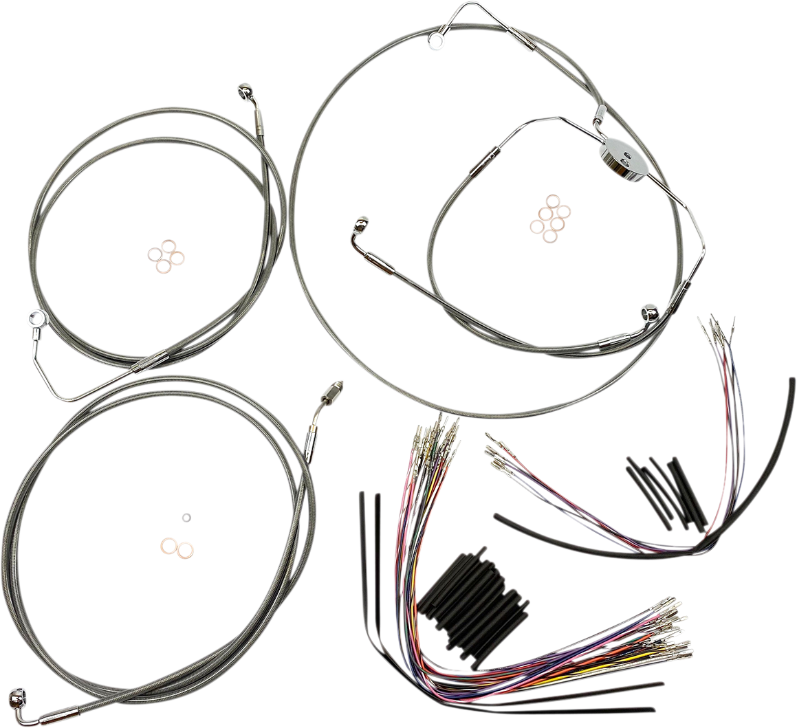 MAGNUM SHIELDING Control Cable Kit - XR - Stainless Steel - 15" - 17 ...