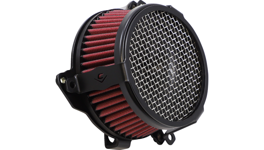 COBRA Air Cleaner Kit - '04-'22 XL - Black - 606-0103-03B-SB ...