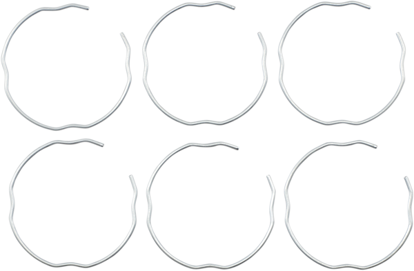 JAMES GASKET Fork Seal Retainers - 39 mm - 6 Pack - XL '87-'22 - JGI-4 ...