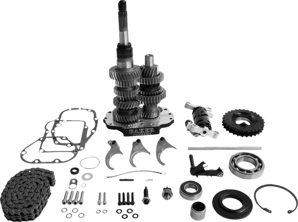 BAKER DRIVETRAIN Direct Drive Gear Set - 6-Speed - Harley-Davidson '90 ...