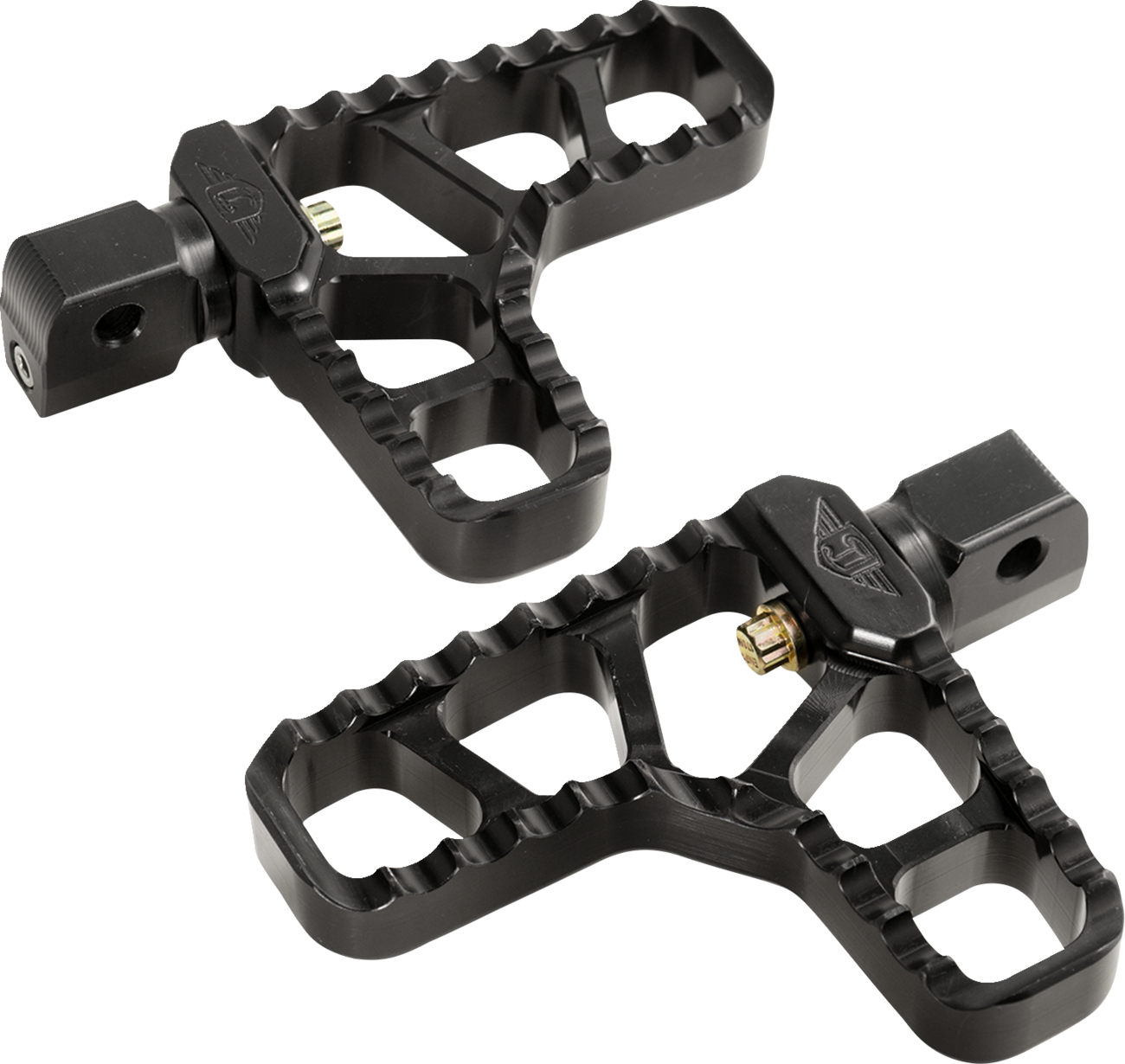 JOKER MACHINE Serrated Heel Pegs - Black - Indian Scout '17-'24 - 08-6 ...
