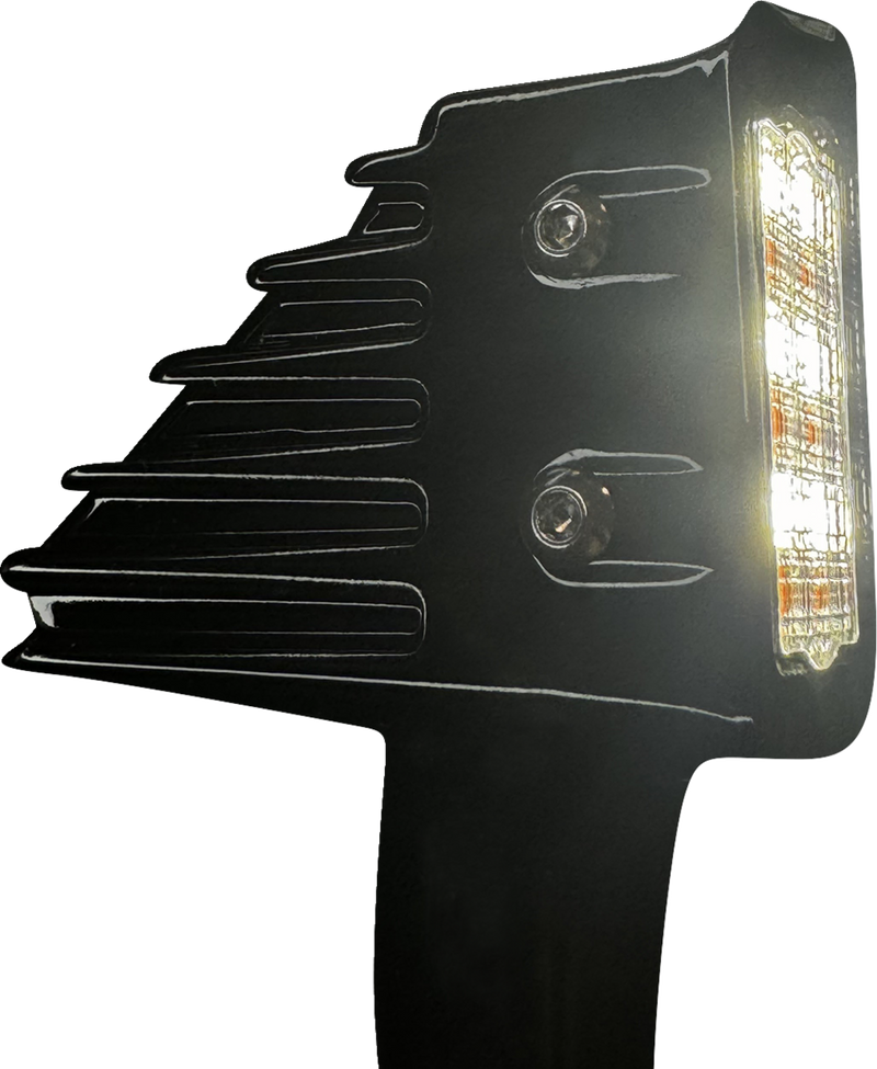 CUSTOM DYNAMICS LED Turn Signals - Front - Gloss Black - Low Rider ST ...