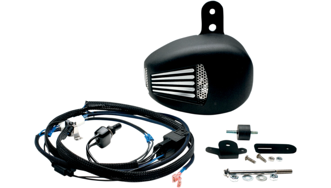 JIMS Forceflow Cylinder Head Cooler Kit - Black - Twin Cam - FL Tourin ...