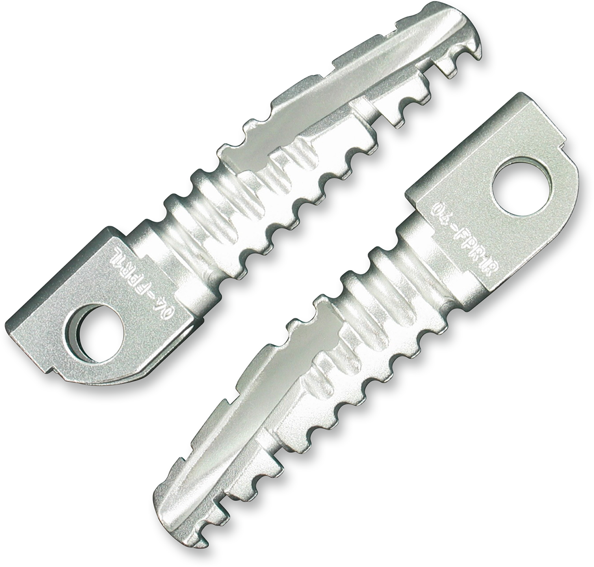 PSR Foot Pegs - Silver - Kawasaki '87-'23 - 04-01200-21 — PartsOutlet ...