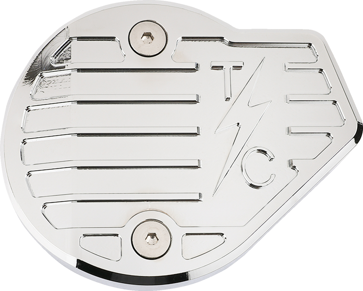 THRASHIN SUPPLY M8 Cam Cover - Gen 2 - Finned - Chrome - Harley-Davids ...