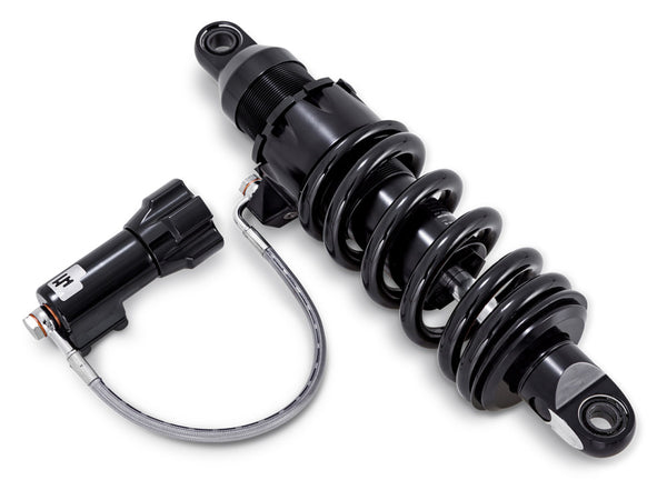 PROGRESSIVE SUSPENSION 465 Series Shocks with Rap - Black - Harley ...