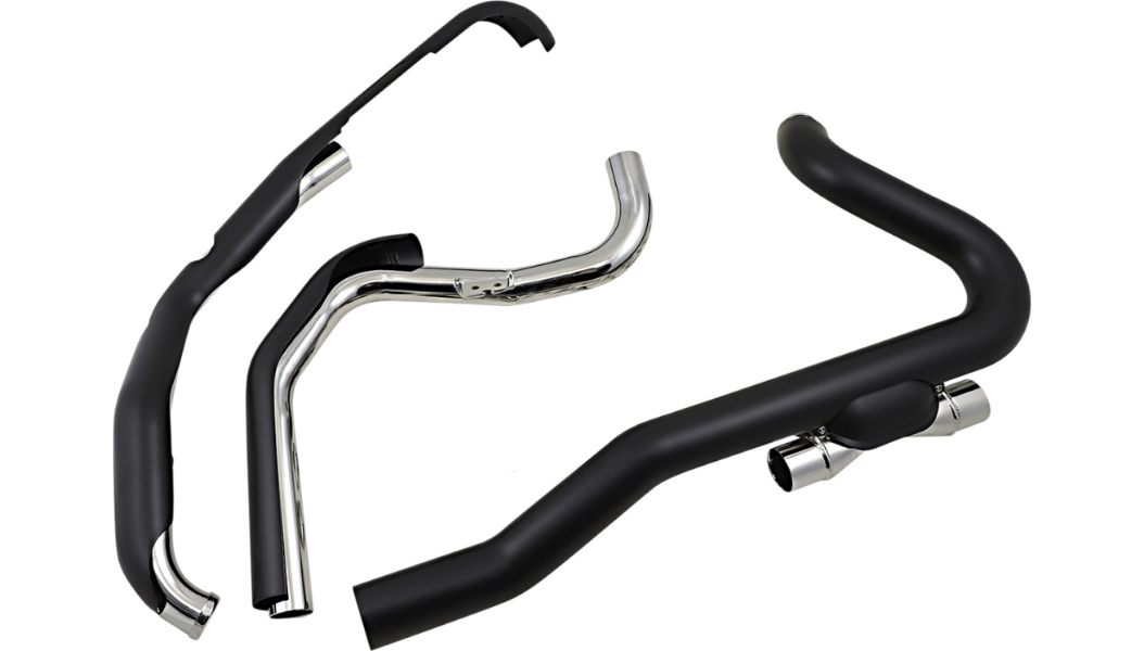 COBRA Pro Chamber Headpipes for Trike - '17-'22 FL - Black - 6256RB ...