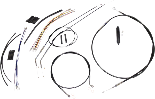 MAGNUM SHIELDING XR Handlebar Installation Kit - Black/Chrome - 10 ...