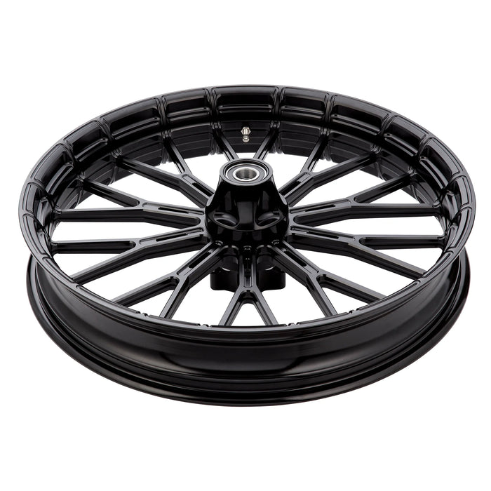 Shop ARLEN NESS Y-SPOKE FORGED WHEELS, BLACK - 21"x3.50" - BLACK - 71 ...