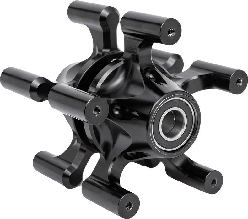 Shop ARLEN NESS SPIDER HUB KIT FOR FRONT WHEELS, BLACK - Harley ...