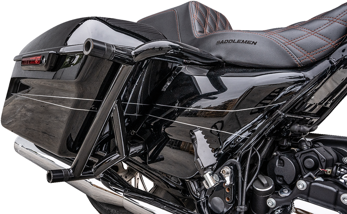 BURLY BRAND Brawler Kit Crash Bar - Bagger - '09-'24 FL - B10-3013B ...