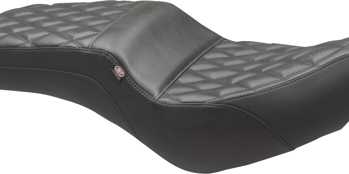 MUSTANG Squareback Seat - Black - Double Diamond - Honda Rebel CMX 300/ ...