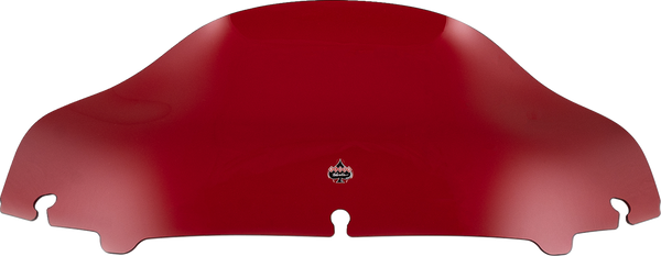 KLOCK WERKS Kolor Flare Sport Windshield - 6-1/2" - Red - FLH '14-'25 ...