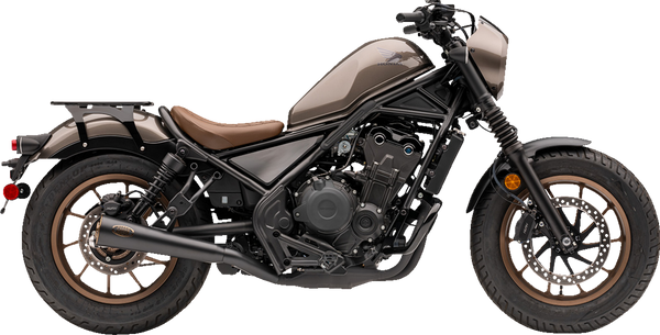 COBRA Bronze Tip Slip-On Muffler - '17-'24 Honda Rebel 300/500 - 1139B ...