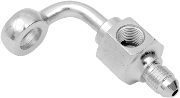 DRAG SPECIALTIES Banjo Fitting - 3/8" x AN3 90¬∞ - Short 304 ...